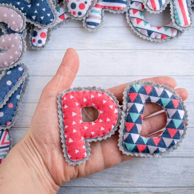 Felt Magnet Alphabet for Kids: Educational ABC Learning - Etsy