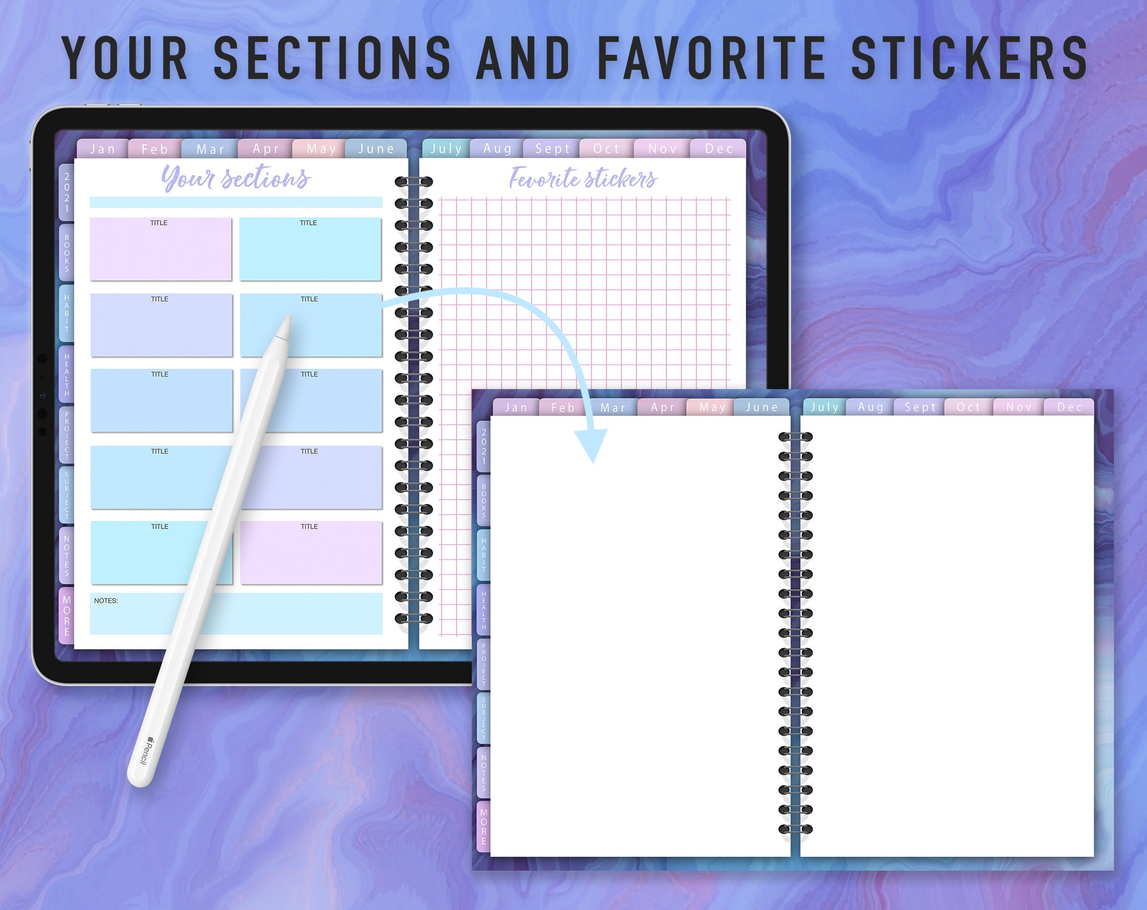 Goodnotes Digital Planner IPad Planner Goodnotes Planner Etsy