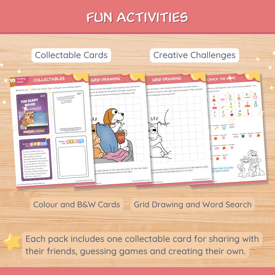The Scary Movie Activity Pack | Fun Worksheets for Comprehension ...