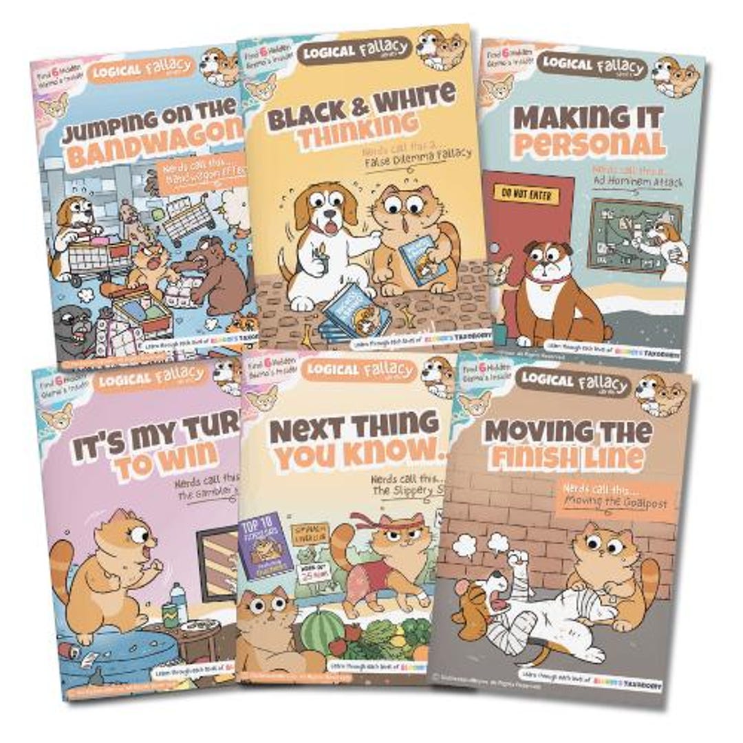 Logical Fallacy Activity Pack Bundle 4 - Etsy