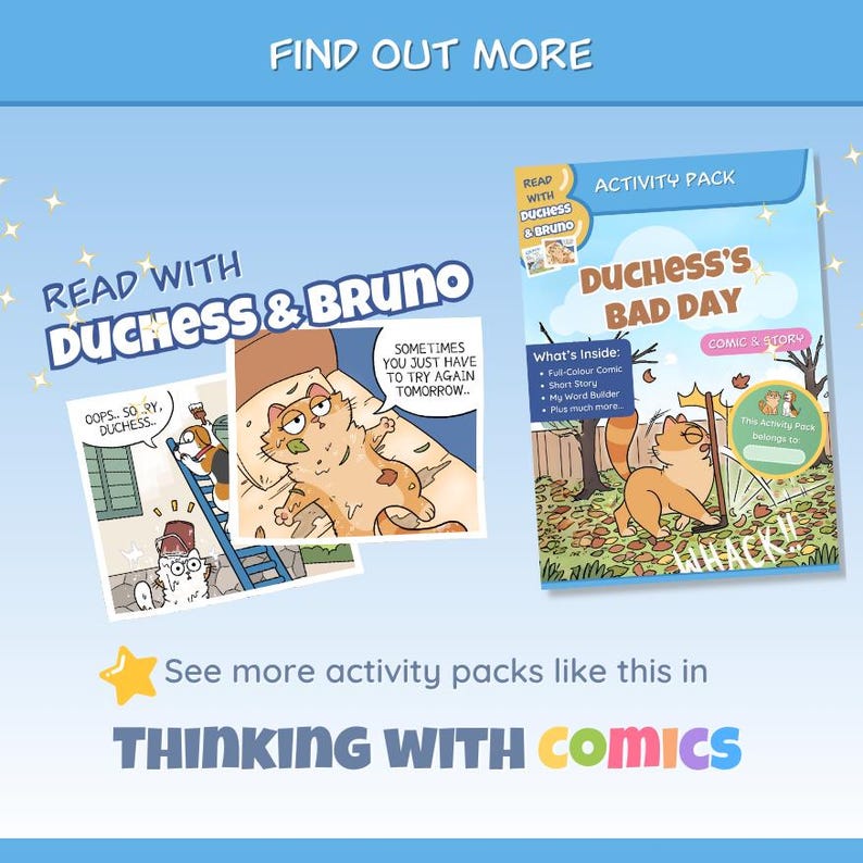 Duchess's Bad Day Fun Activity Pack, Comprehension Questions, Colouring ...
