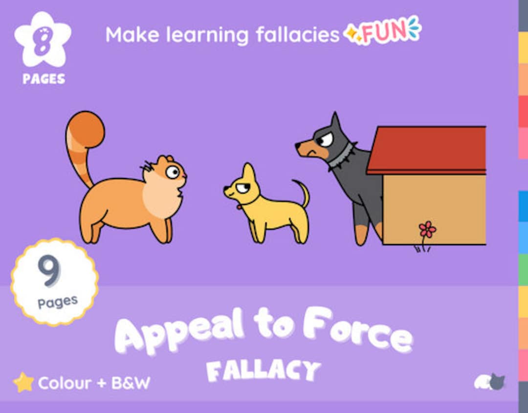 Logical Fallacies: Appeal to Force - Etsy