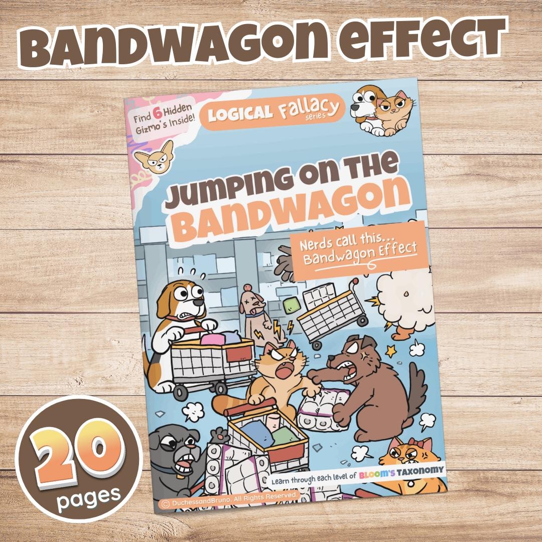Bandwagon Effect Fallacy Activity Pack: Fun Critical Thinking and ...
