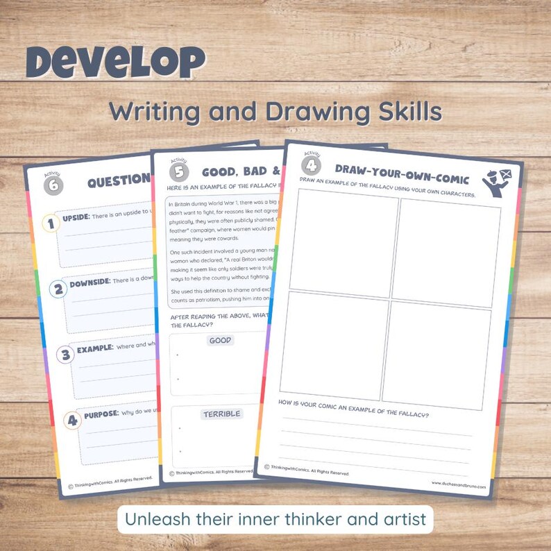 No True Scotsman Fallacy Activity Pack: Critical Thinking Worksheets ...