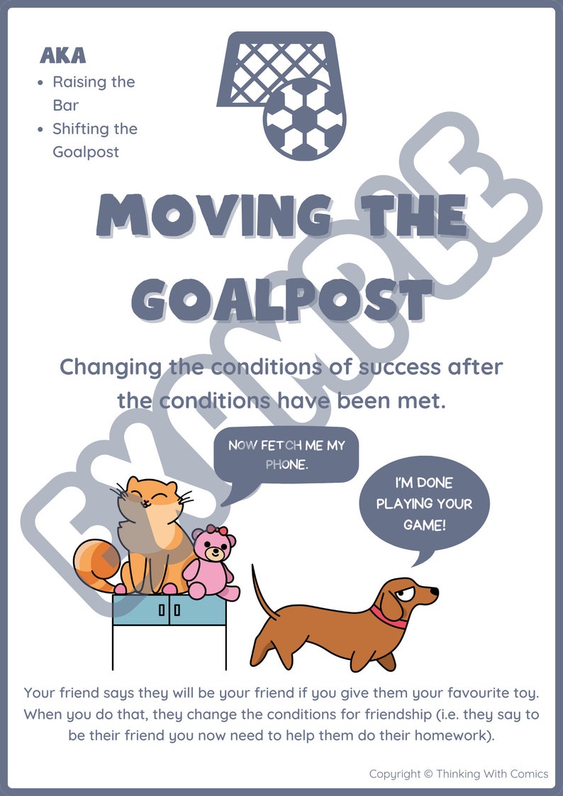 Logical Fallacies Card Set Pack Series II - Etsy