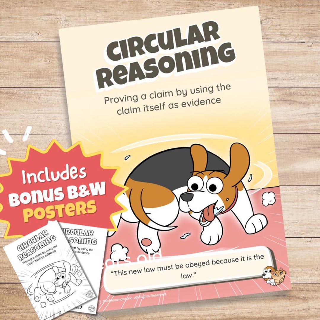 Circular Reasoning Poster to Develop Critical Thinking Skills Digital ...