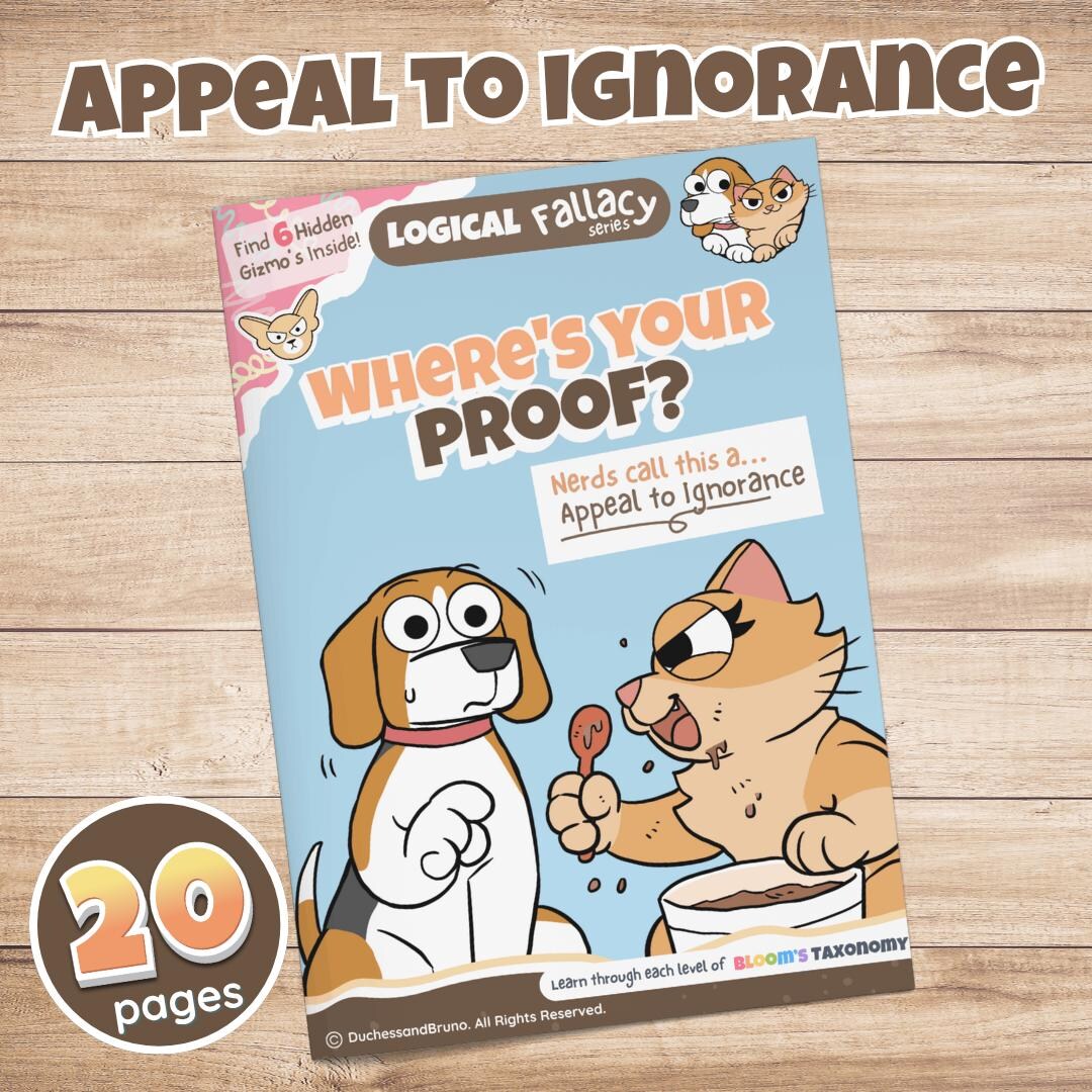 Appeal to Ignorance Fallacy Activity Pack: Fun Critical Thinking ...