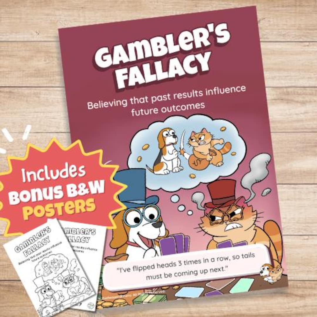 Gambler's Fallacy Poster to Develop Critical Thinking Skills Digital ...