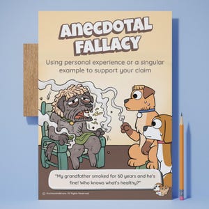 Anecdotal Fallacy Poster to Develop Critical Thinking Skills - Etsy