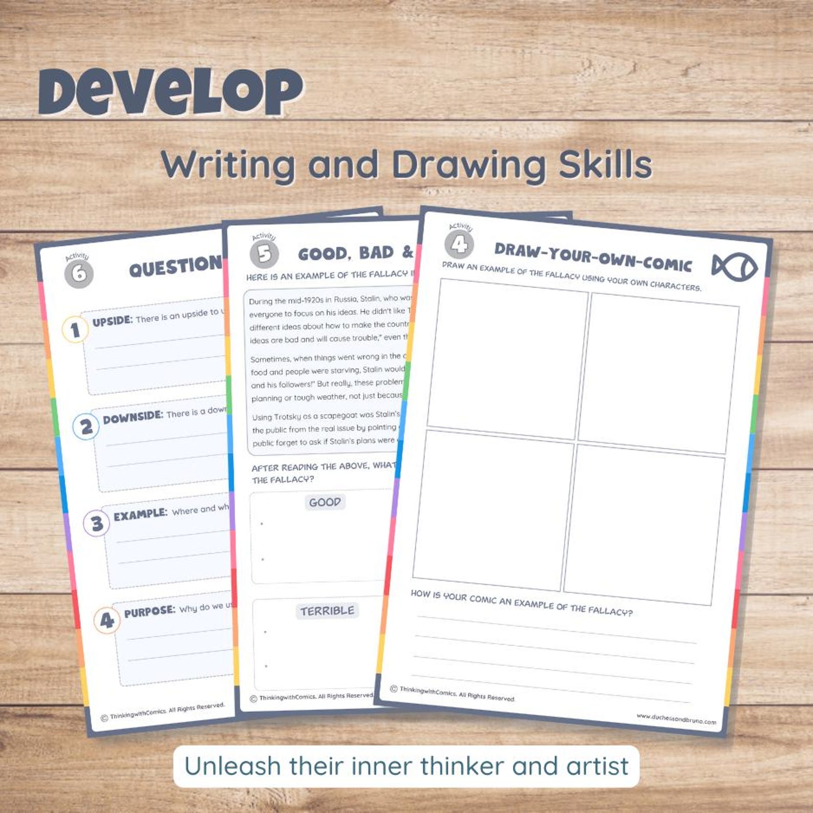 Red Herring Fallacy Activity Pack: Fun Critical Thinking ...