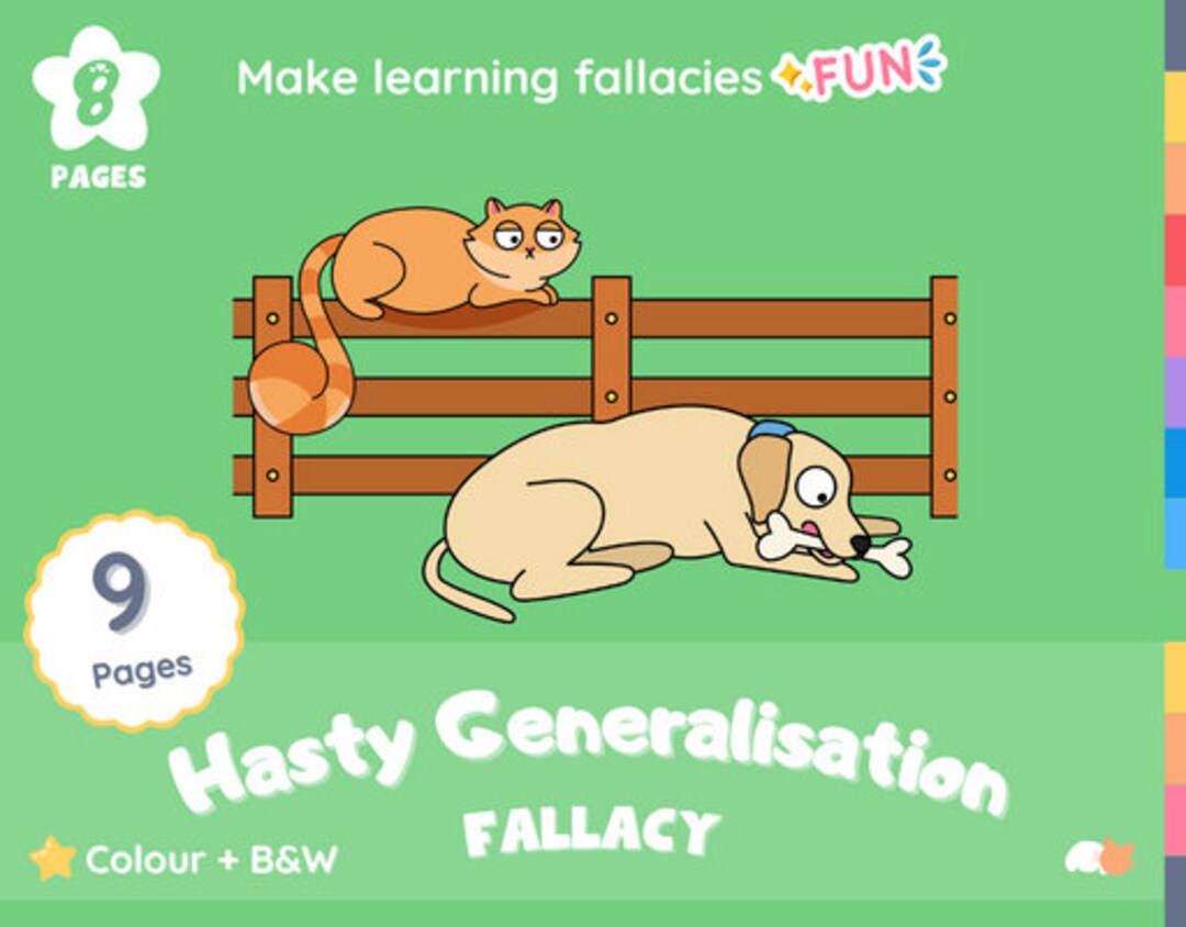 Logical Fallacies: Hasty Generalisation - Etsy