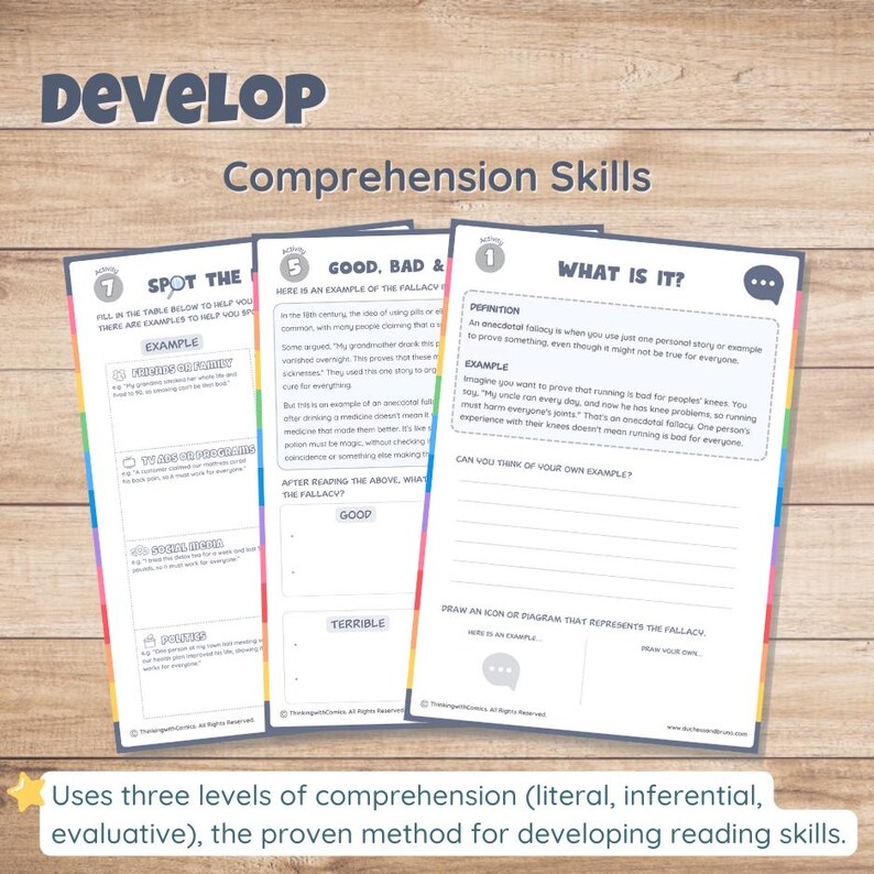 Anecdotal Fallacy Activity Pack: Fun Critical Thinking and ...