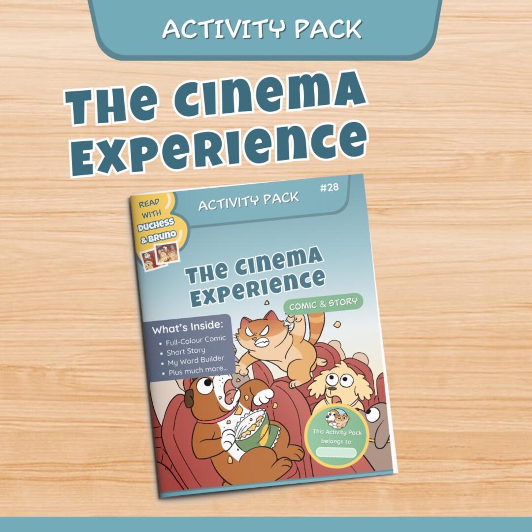 The Cinema Experience Activity Pack | Fun Worksheets for Comprehension ...