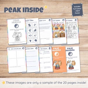 False Dilemma Fallacy Activity Pack: Fun Critical Thinking and ...