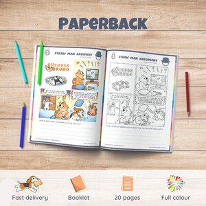 Straw Man Argument Fallacy Activity Pack: Fun Critical Thinking ...