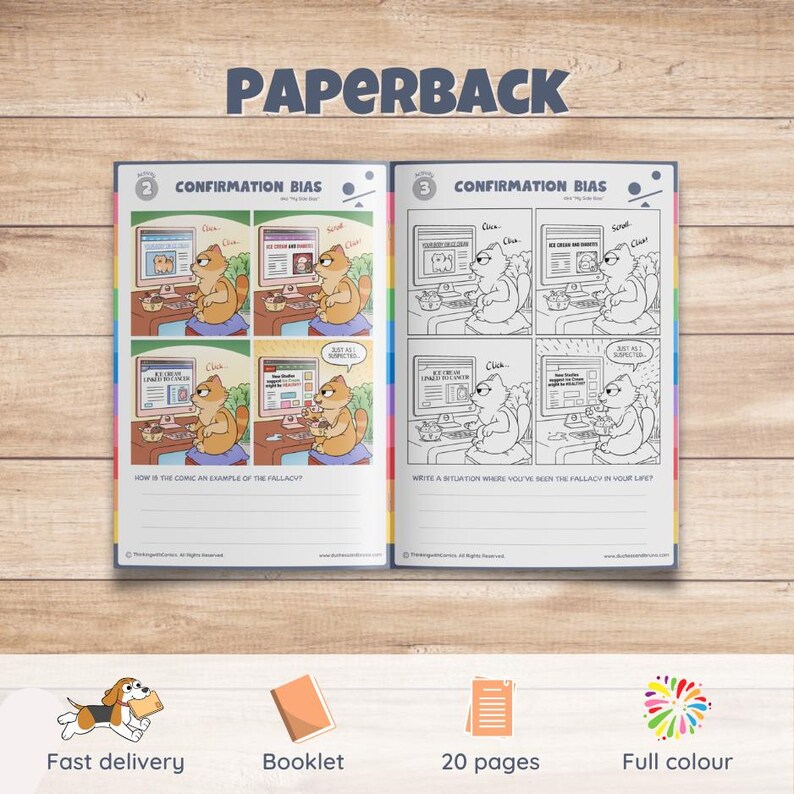 Confirmation Bias Fallacy Activity Pack: Fun Critical Thinking and ...