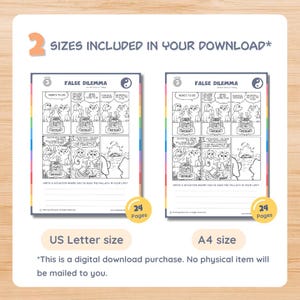 False Dilemma Fallacy Activity Pack: Fun Critical Thinking and ...