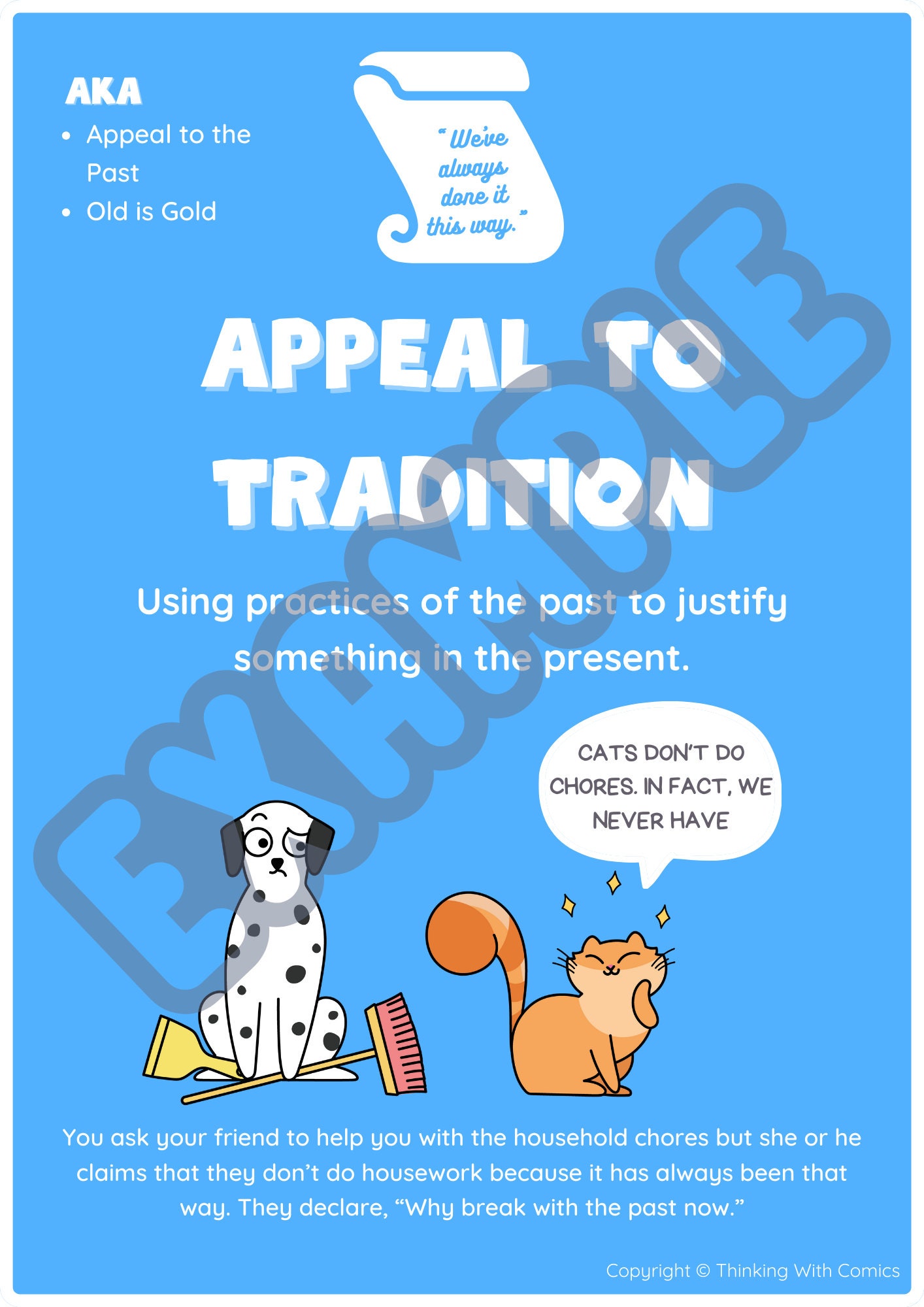 Logical Fallacies Card Set Pack Series II - Etsy