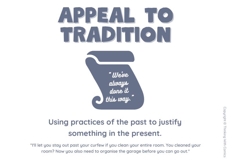 Logical Fallacies Game Cards Set - Series II - Etsy