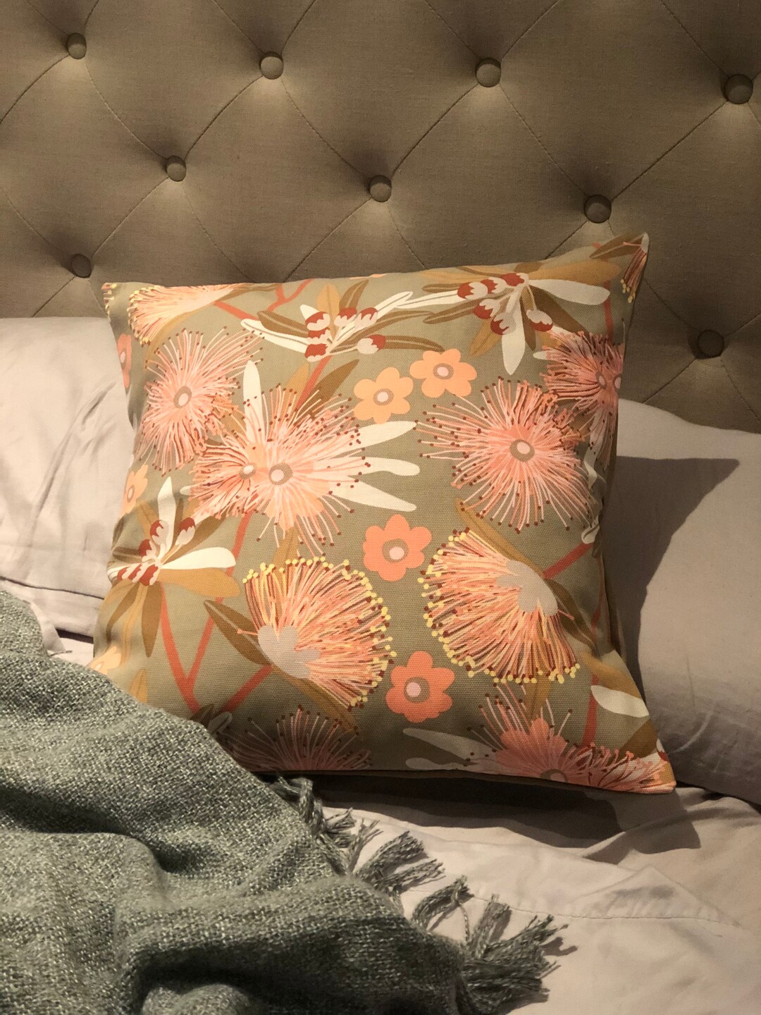 Neutral Penda Print Cushion Cover - Etsy