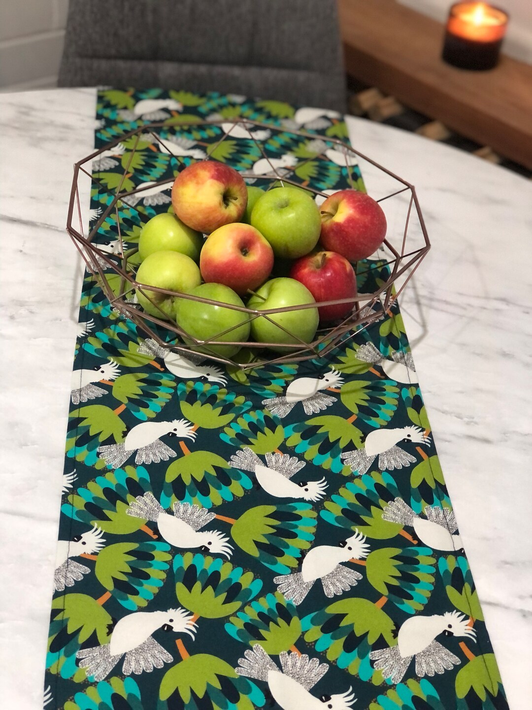Cockatoo Table Runner - Etsy