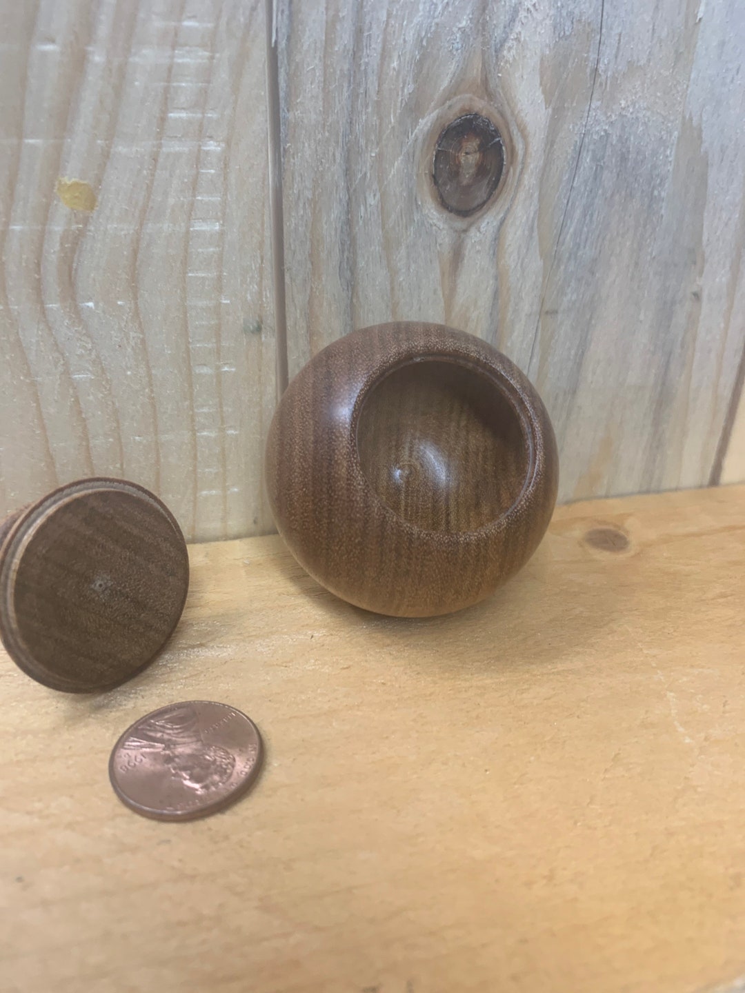 Wooden Turned Box - Etsy