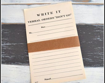 Customer order book | Etsy