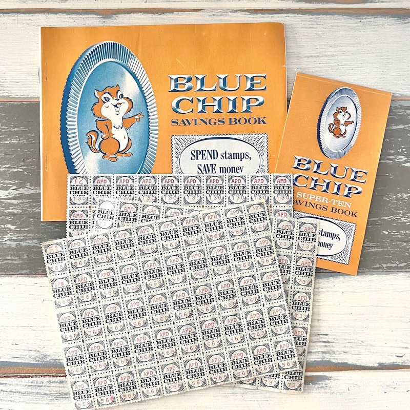 Blue Chip Stamps - Etsy