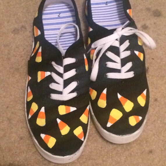 Candy Corn Shoes | Etsy