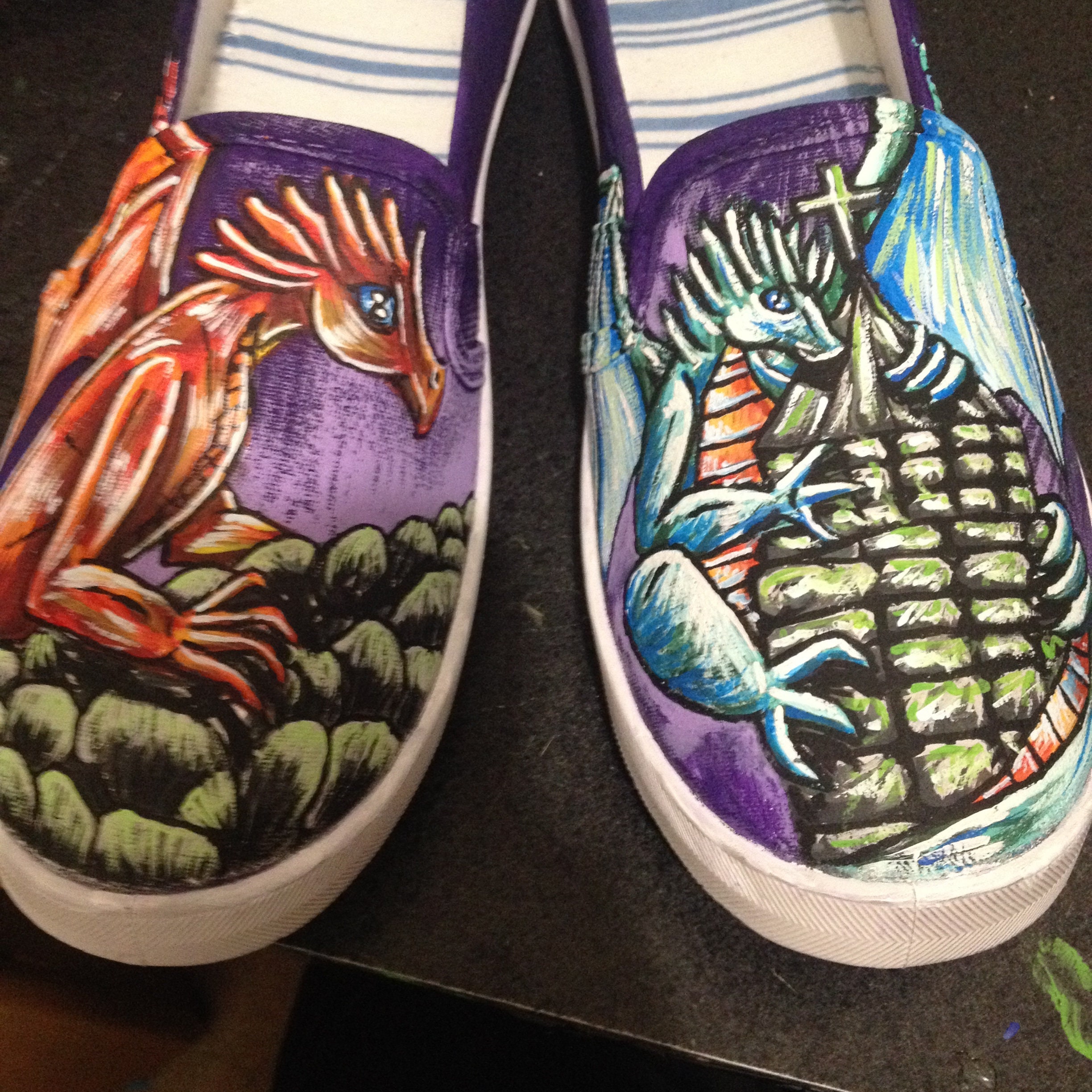 Dragon Shoes - Etsy