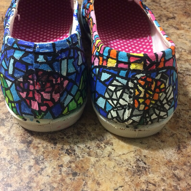 Stained Glass Shoes | Etsy