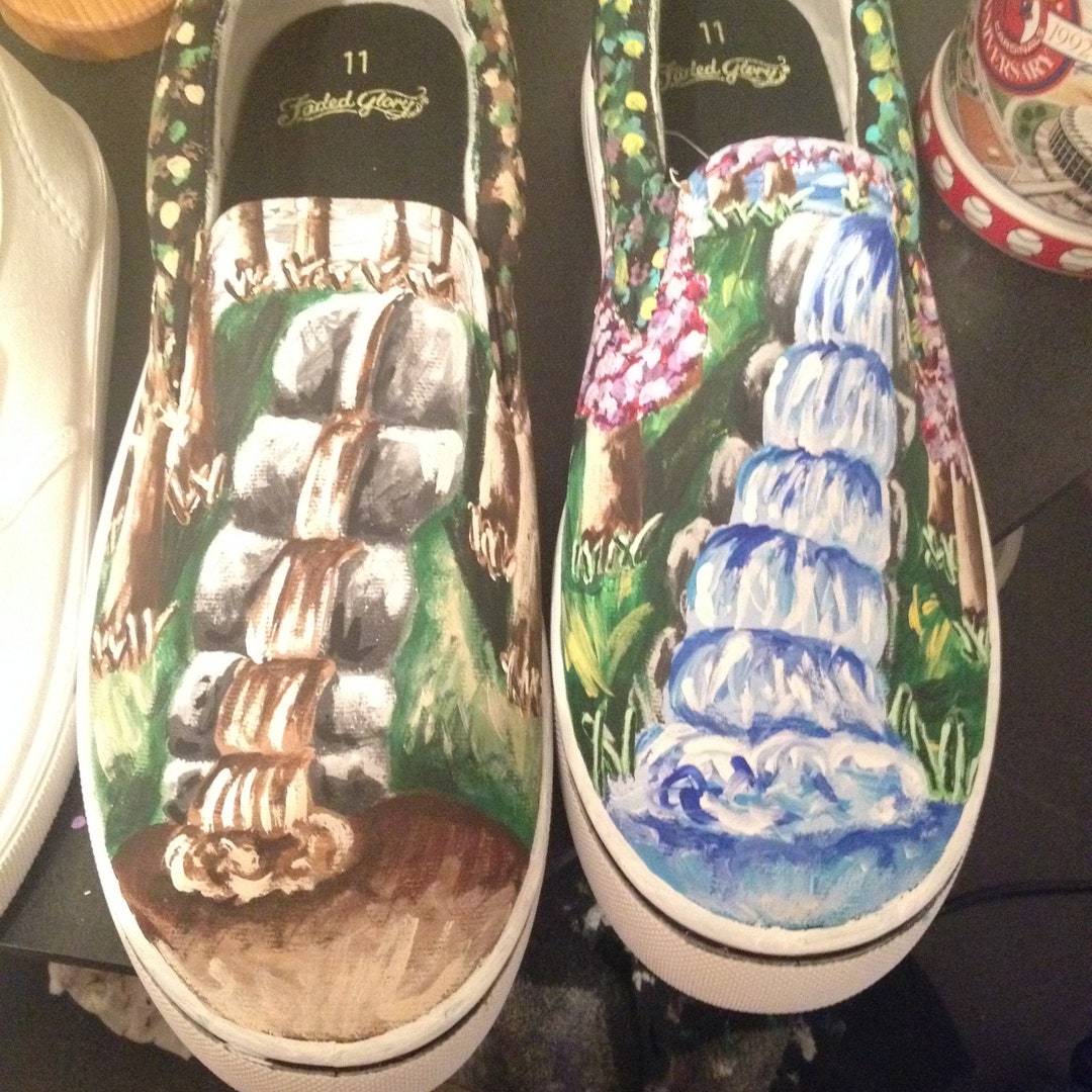 Waterfall Shoes - Etsy