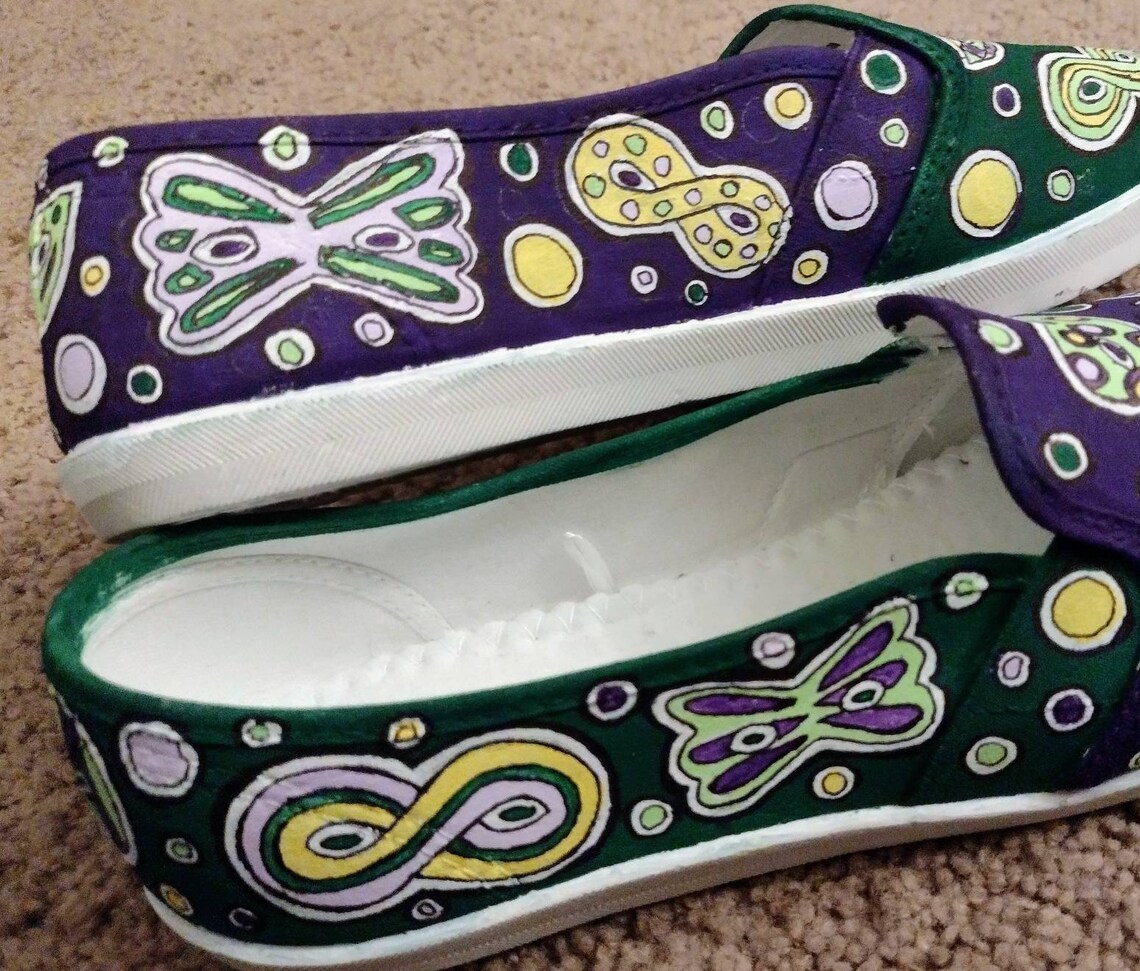 Mardi Gras Mask Shoes - Etsy