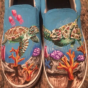 Sea Turtle Shoes - Etsy