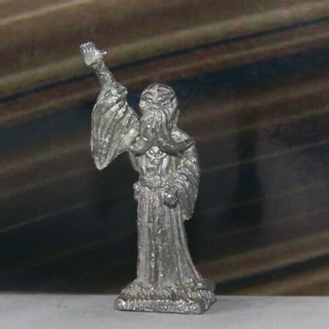 Rare Vintage Dungeons and Dragons Metal Miniature D&D Mind Slayer ...