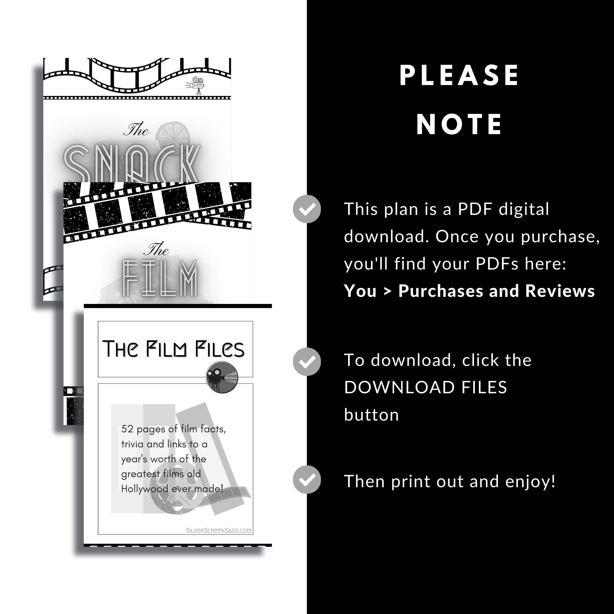 Digital Movie Night in A Box 52 Films: A Year of Movie Nights in Plan ...