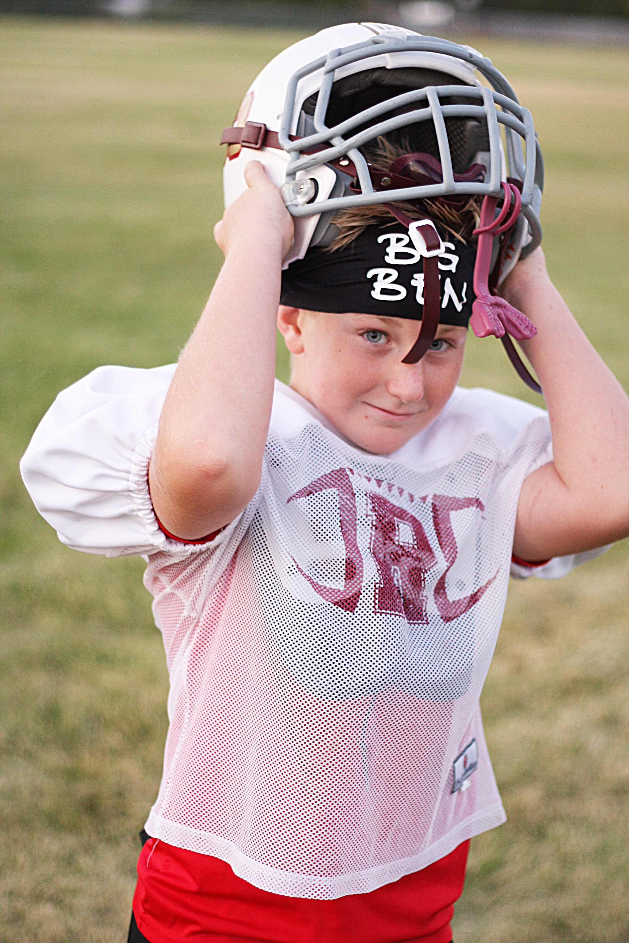 Football Headband Under Helmet