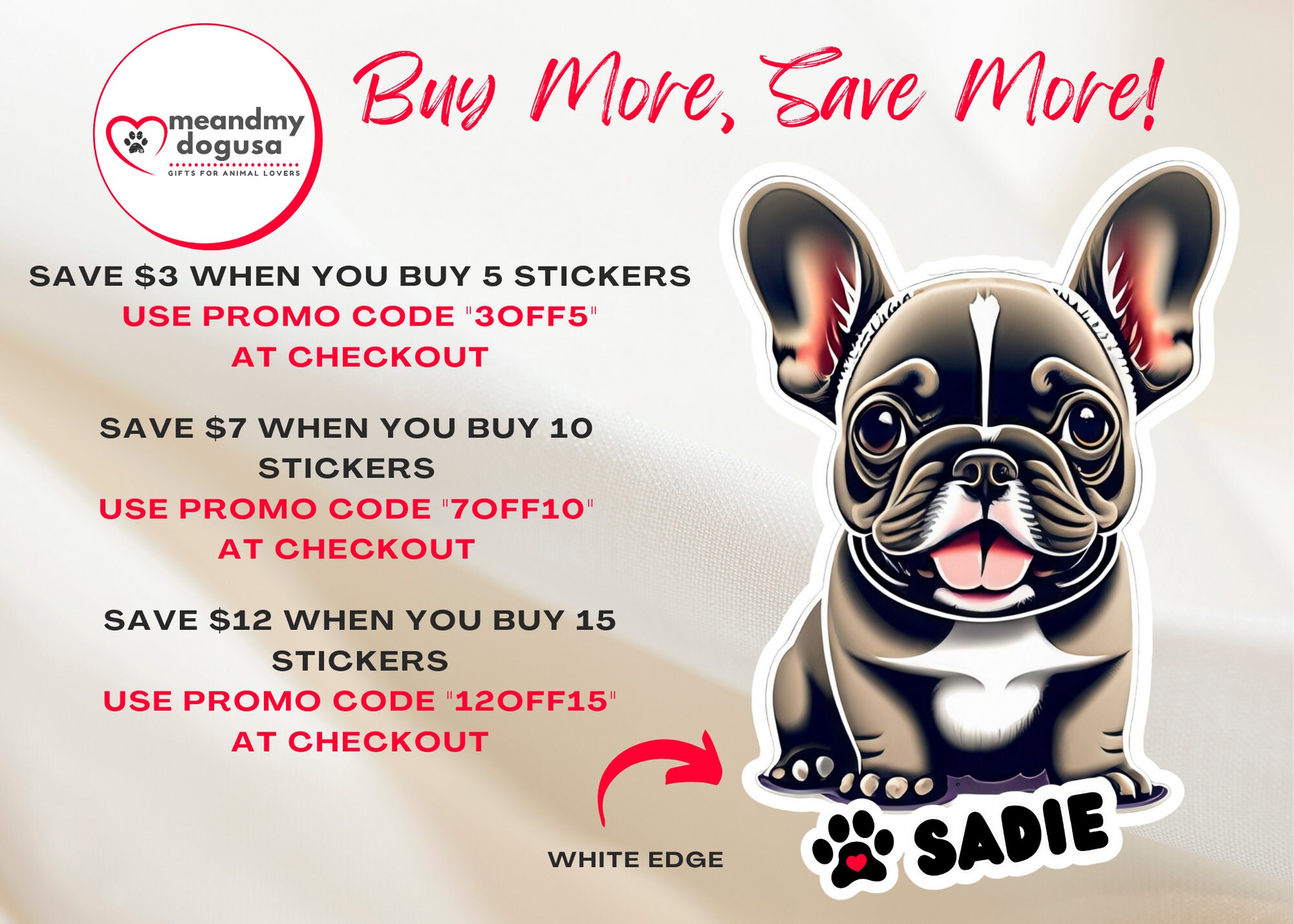 Dog Name Sticker, Puppy Name Sticker, Custom Dog Sticker, Dog Lover ...