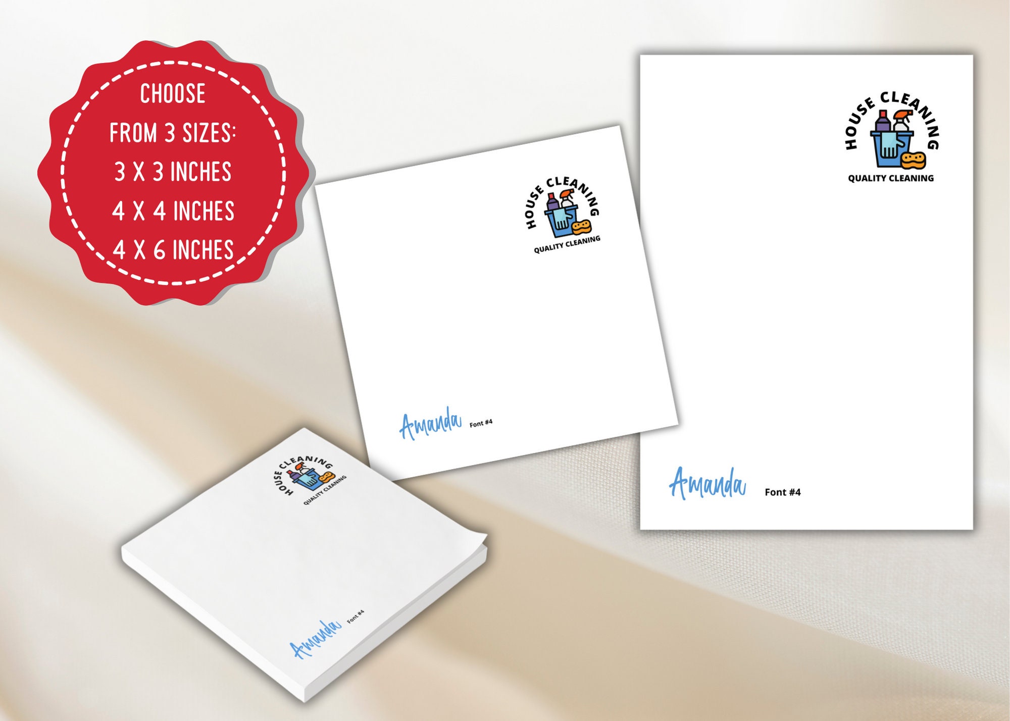 YOUR Logo Sticky Notes, Custom Logo Sticky Notes, Logo Sticky Notes ...