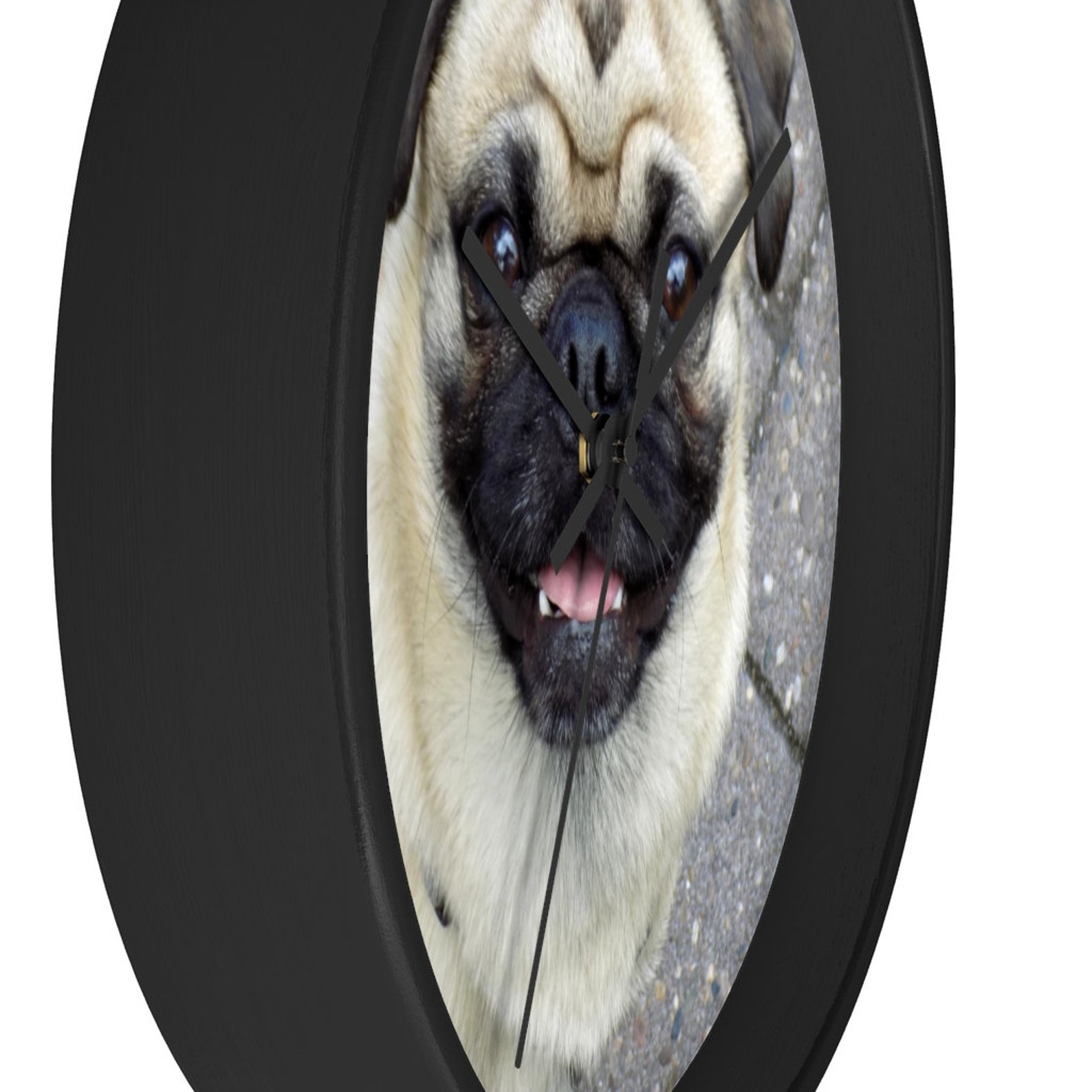 Pet Photo Clock Dog Photo Clock PERSONALIZED 10-inch Photo - Etsy
