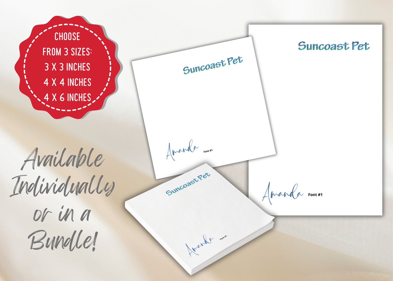 YOUR Logo Sticky Notes, Custom Logo Sticky Notes, Logo Sticky Notes ...