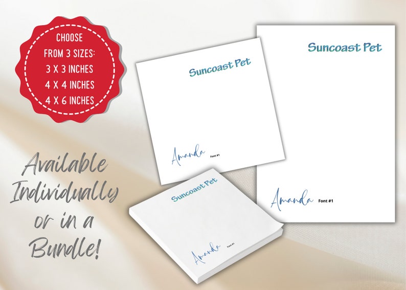 YOUR Logo Sticky Notes, Custom Logo Sticky Notes, Logo Sticky Notes ...