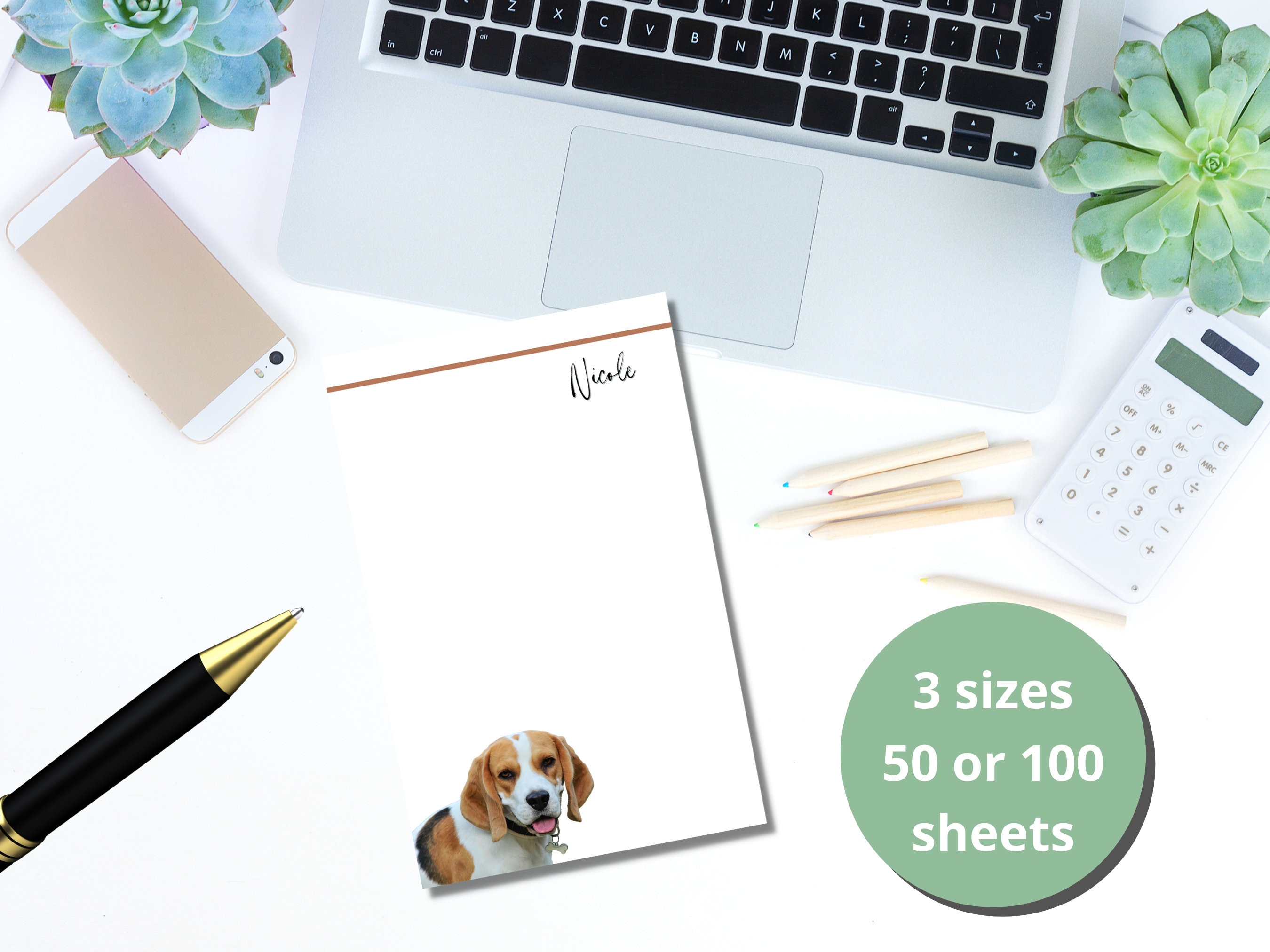 Personalized Notepad, Custom Notepad, DOG Notepad, Custom Photo Notepad ...