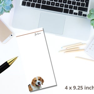 Personalized Notepad, Custom Notepad, DOG Notepad, Custom Photo Notepad ...