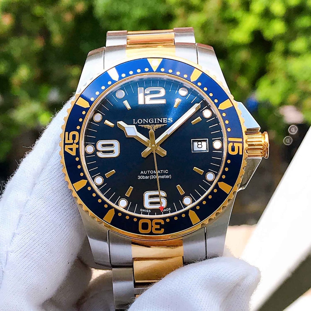 LONGINES Hydroconquest Automatic Blue Dial 41mm Men's Watch L37423967 ...