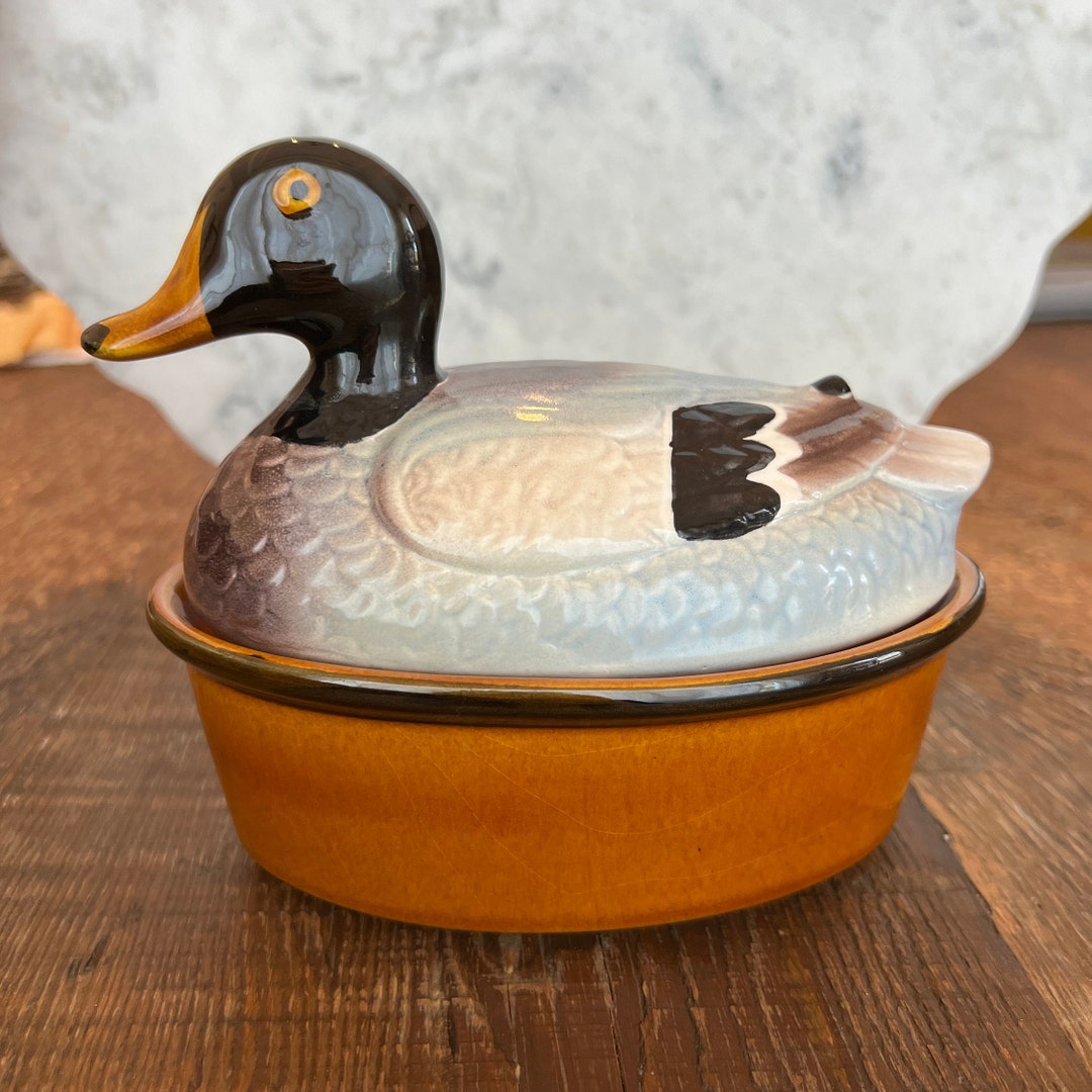 Mid Century Modern Mallard Tureen Dish - Etsy