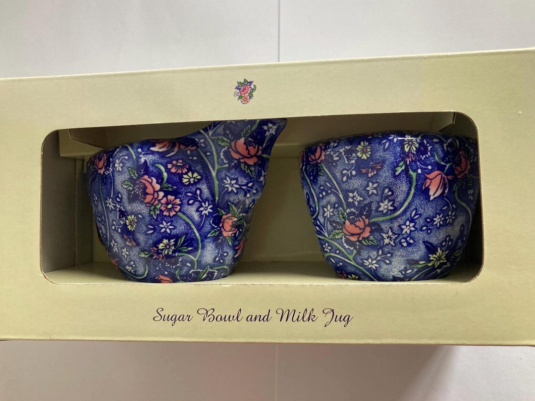 Ringtons Chintz Sugar Bowl and Milk Jug Set - Etsy
