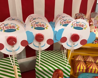 Circus party favors | Etsy
