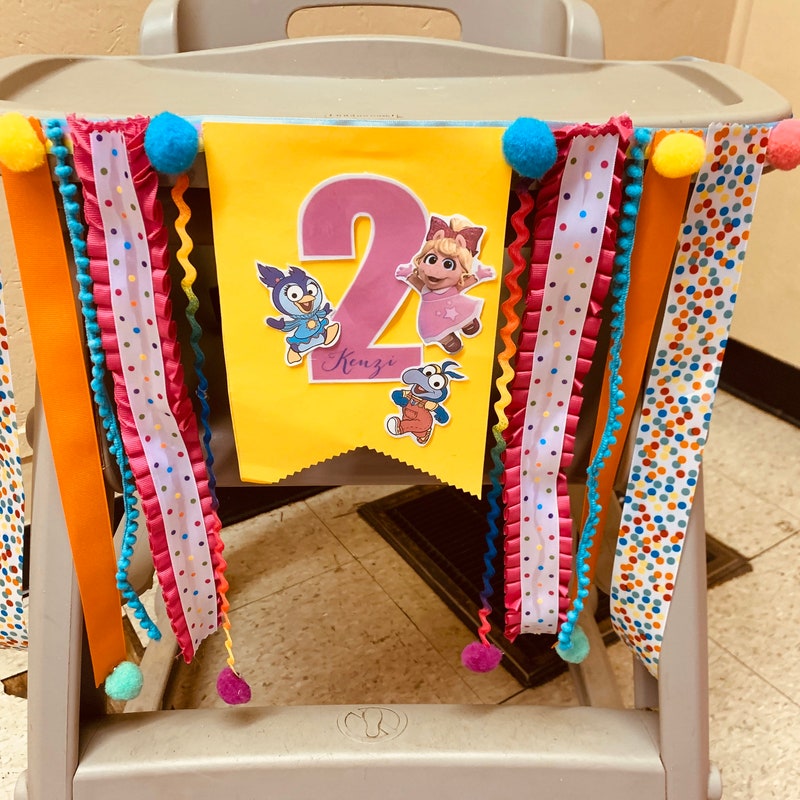 Muppet Babies Birthday Banner - Etsy