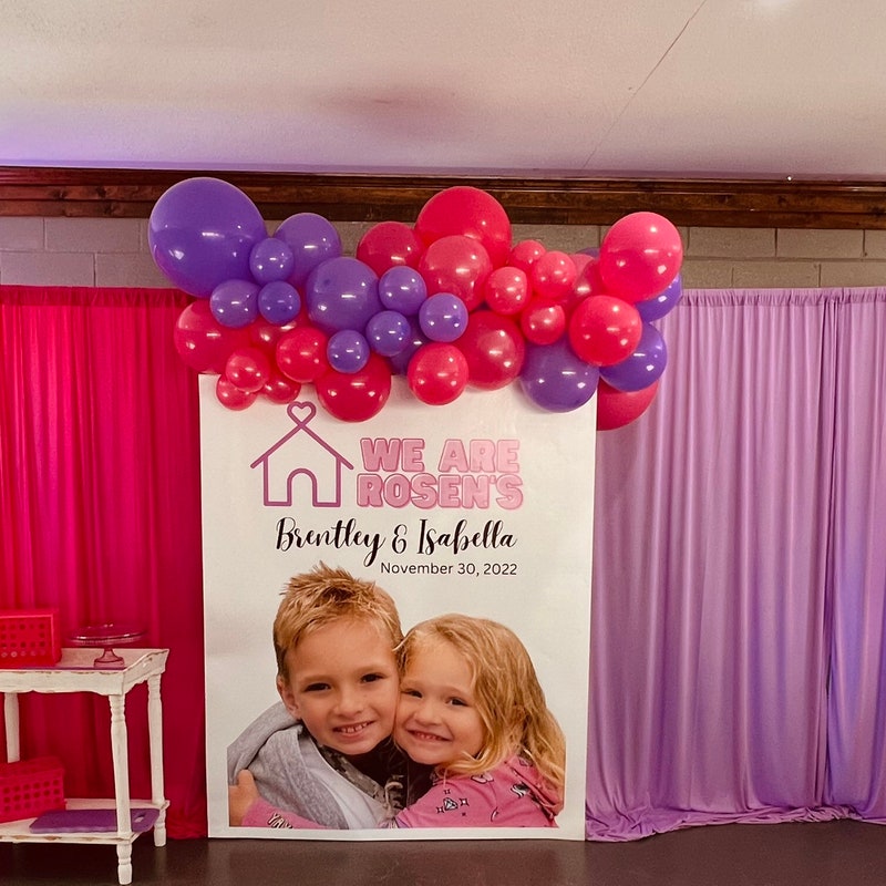 Adoption Backdrop - Etsy
